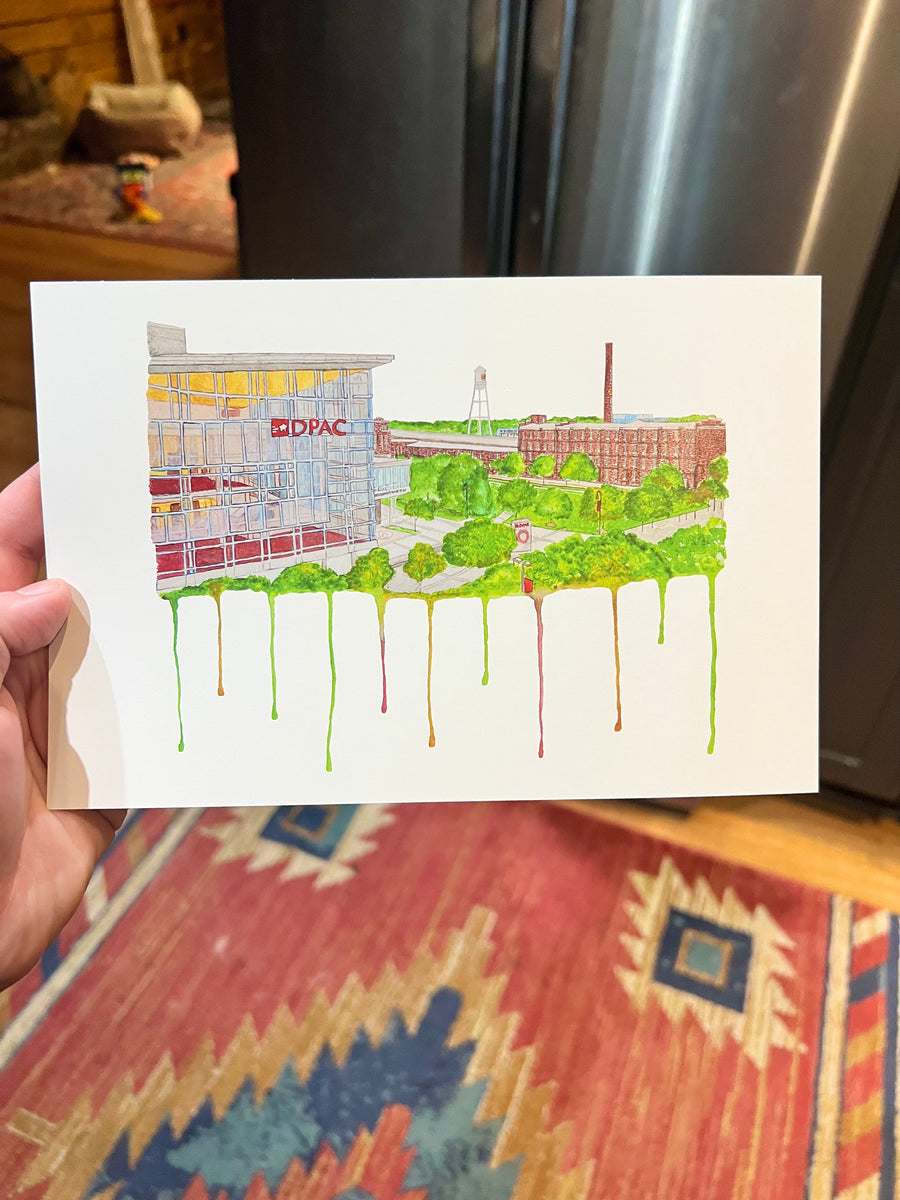 DPAC/ American Tobacco Print – Adrienne Oates Art